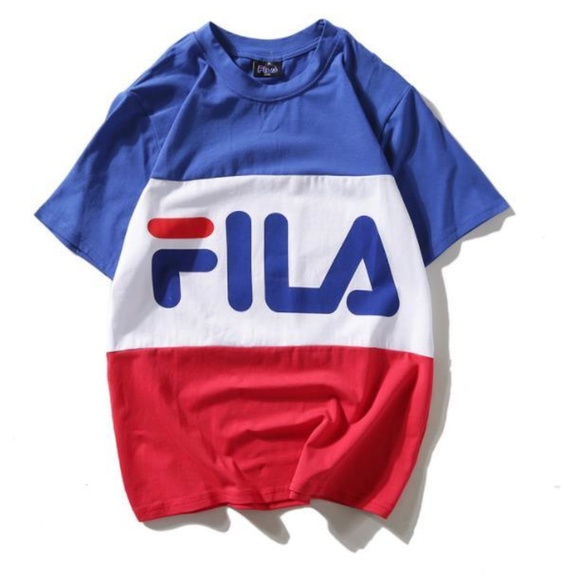 Fila | Tops | Fila 0 Cotton Size Large New With Tags | Poshmark